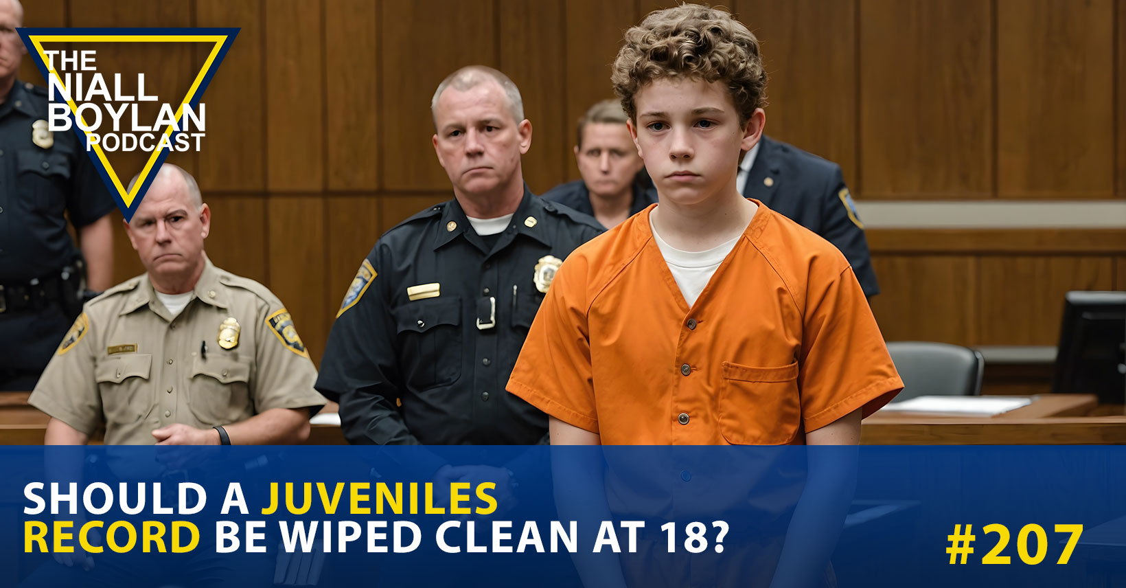 Should A Juveniles Record Be Wiped Clean At 18? Episode 207 - The Niall ...