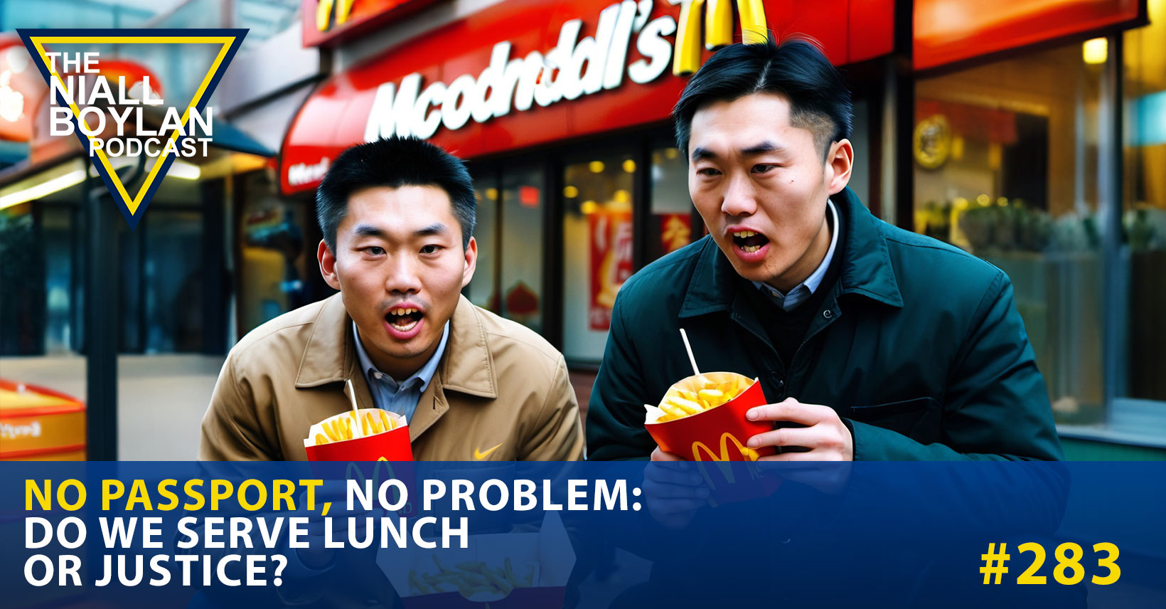 No Passport, No Problem: Do We Serve Lunch or Justice? Episode 238 ...