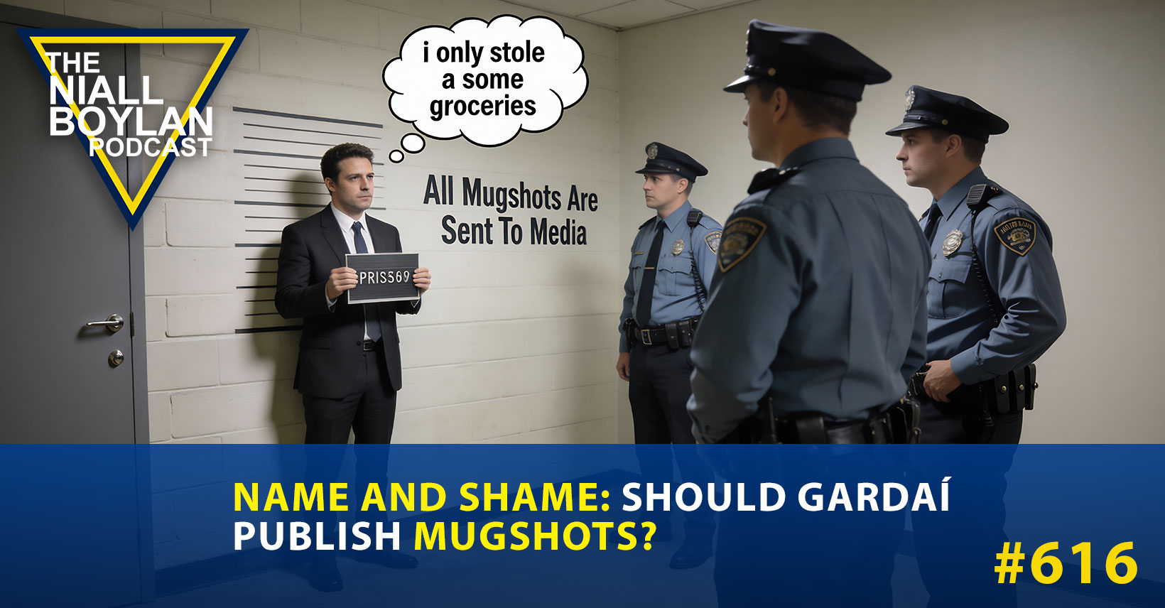 Name and Shame: Should Gardaí Publish Mugshots? Episode 616 - The Niall ...